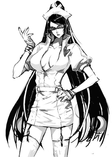 Safebooru Bayonetta Bayonetta Character Beauty Mark Black Hair