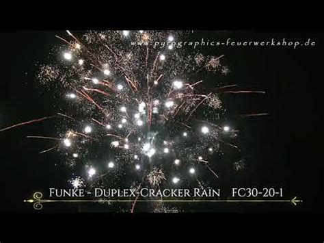 Funke Duplex Cracker Rain Fc Youtube