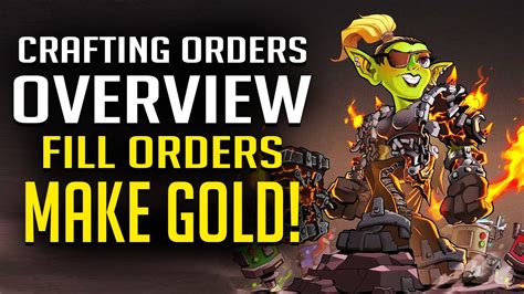 Dragonflight Crafting Orders In Action YouTube