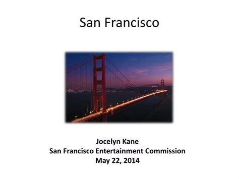 Ppt San Francisco Powerpoint Presentation Free Download Id5794639