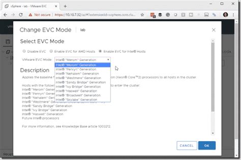 The Difference Between Vmware Cluster Level Evc And Vmware Per Vm Evc