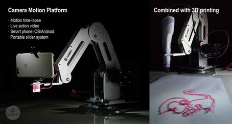 The Dobot Robot Arm Kickstarter Campaign Offers Free 3d Printing Pen