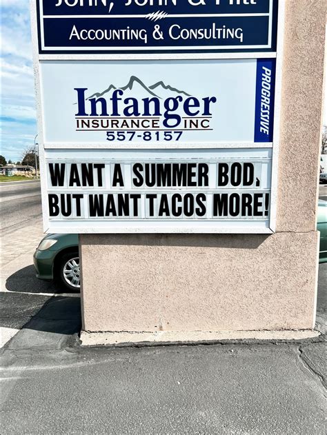🌮 👙 Infanger Insurance Facebook
