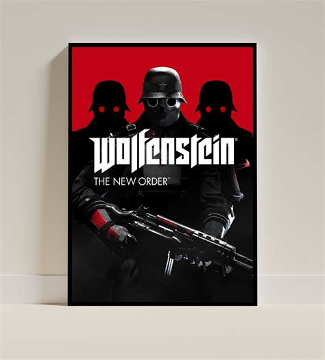 Wolfenstein Canvas Print Max Hass And Friedrich Keller Wall Art Game