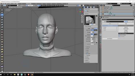 Sculpting With A Multires Modifier Modeling Blender Artists Community