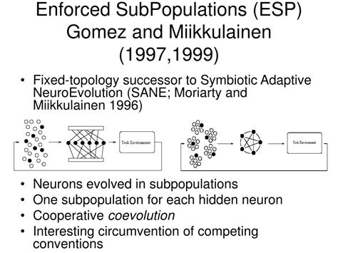 Ppt Cap6938 Neuroevolution And Developmental Encoding Approaches To