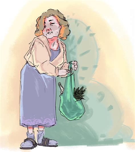 Artstation Kind Old Lady
