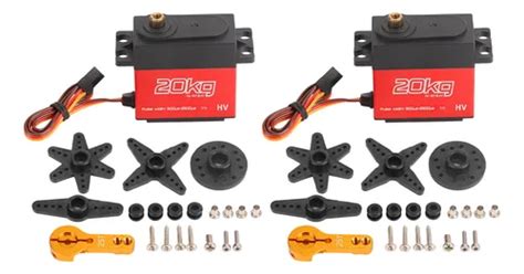 Servo Digital Rc Profesional De Alta Torsión De 20 Kg A Prue Cuotas