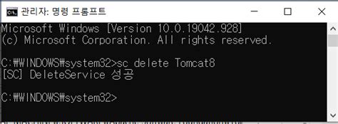 Eclipse Apache Tomcat 완전 삭제