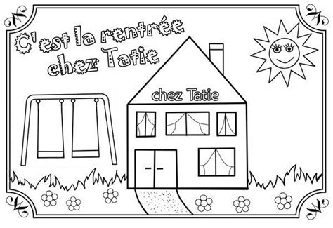 Coloriage Ecole Crayon Cartable