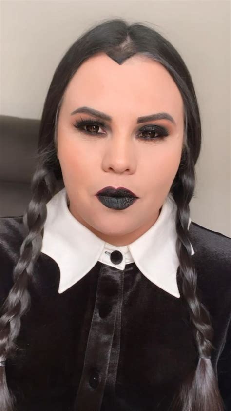 Wandinha Addams Vandinha Addams Maquiagem Vandinha Wandinha