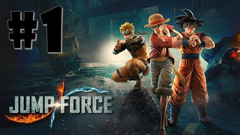 Jump Force Story Mode Walkthrough Part 1 Character Creation Cac
