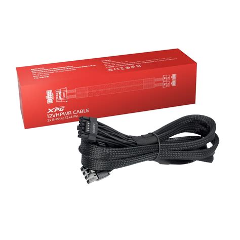كابل Xpg 12vhpwr من 2x8 Pin إلى 12 4 Pin Pcd طبيب الكمبيوتر
