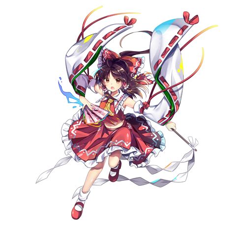 Rotte 1109 Hakurei Reimu Touhou Touhou Lostword Red Footwear