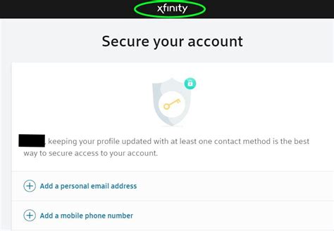 Security Check Message Add Your Email Address Xfinity Community Forum