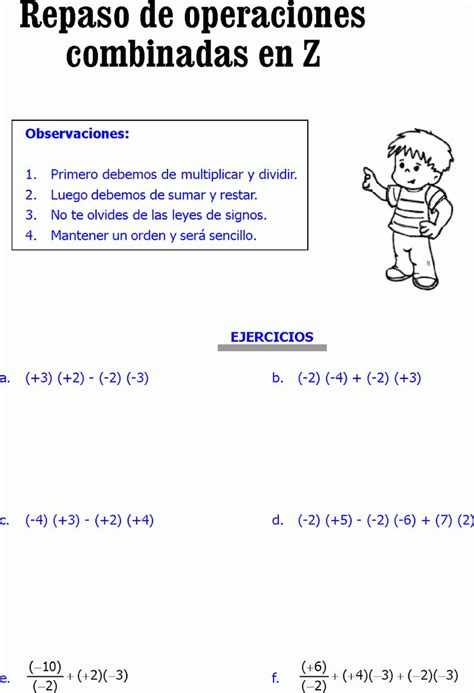 Ejemplos Y Ejercicios De Álgebra Y MatemÁticas De Sexto Grado De