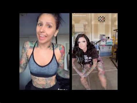 Tattoo Girls Tik Tok Dance Mashup Compilation Youtube