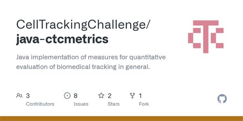 Github Celltrackingchallengejava Ctcmetrics Java Implementation Of Measures For Quantitative