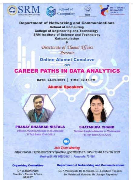 Career Path In Data Analytics Srmist