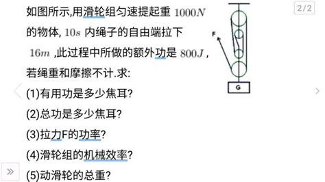 243 中考物理―滑轮组综合性计算题―中考重点题型 教育 在线教育 好看视频