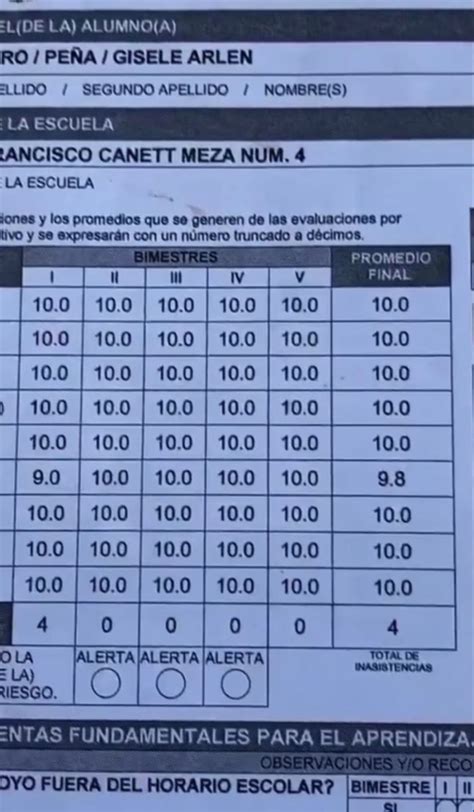 Pin De Vanessa Katherine En Me En 2025 Calificaciones Escolares