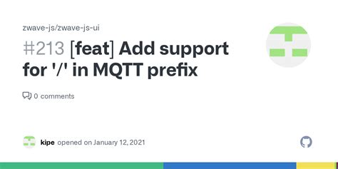 Feat Add Support For In Mqtt Prefix · Issue 213 · Zwave Jszwave