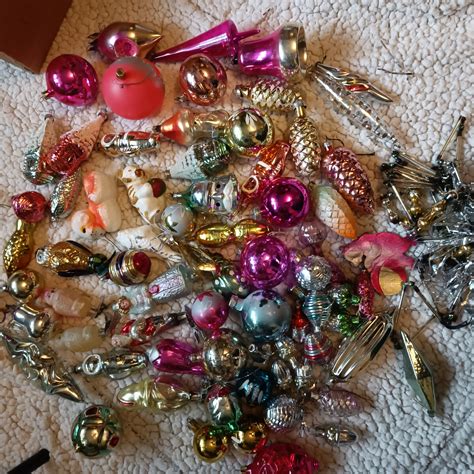 Соседка подарила целую коробку советских ёлочных игрушек Это настоящий праздник детства Дом