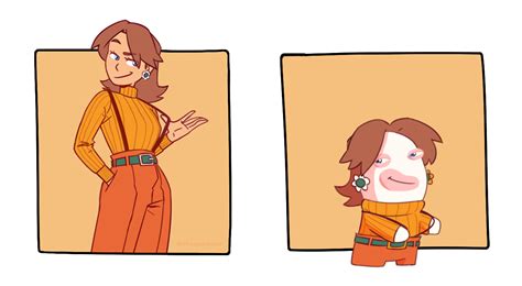 Daisy And Rabbid Daisy Cursed Oc Rmario