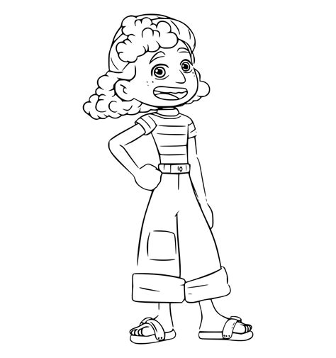 Giulia Marcovaldo Immagine Da Colorare Scarica Stampa O Colora Subito