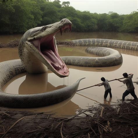 Premium Photo Giant Anaconda