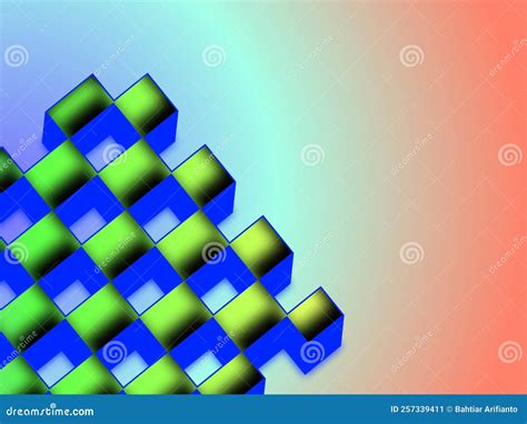 Checkered Variety Background Illustration Royalty Free Cartoon
