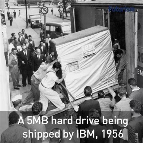 This Is The Ibm 350 Disk Storage Unit The First Disk Drive Interestingasfuck