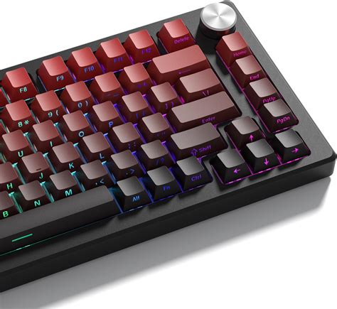 Pbt Keycaps 136 Teclas Teclas De Impresión Lateral Perfil Cereza