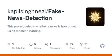 Github Kapilsinghneake News Detection This Project Detects