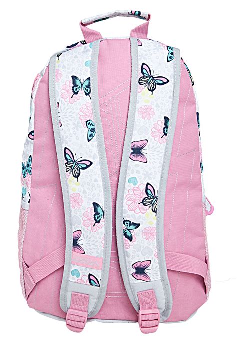 Mochila Risca Borboletas Rosa Compre Agora Dafiti Brasil