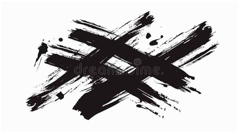 Professional Underline And Strikethrough Strokes With Marker For Industry Usage Stock