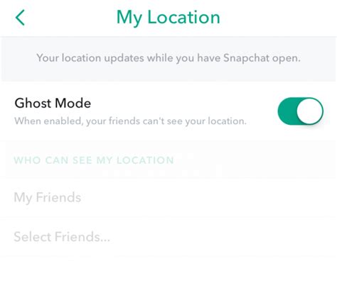 Snapchat Ghost Mode And Location Privacy