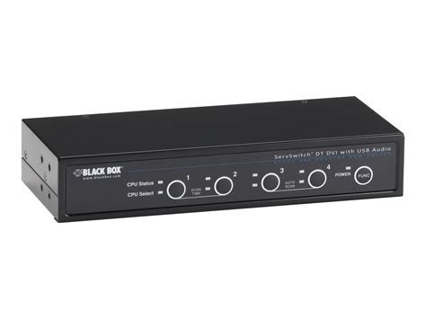 Black Box ServSwitch DT DVI With Bidirectional Audio Shi Com