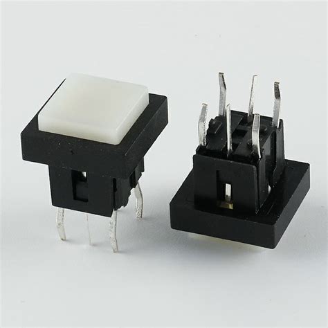 Tsl06131 3040 6x6mm Illuminated Tact Switch With Square Sheath And