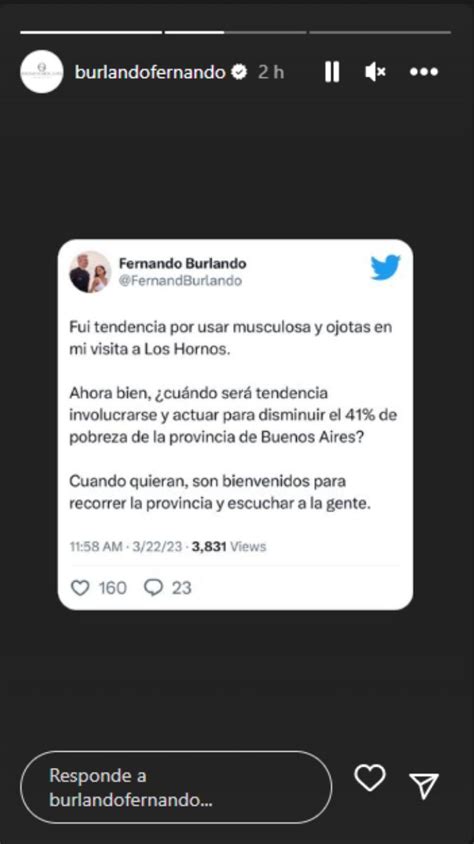 Fernando Burlando compartió el spot de su campaña política y fue