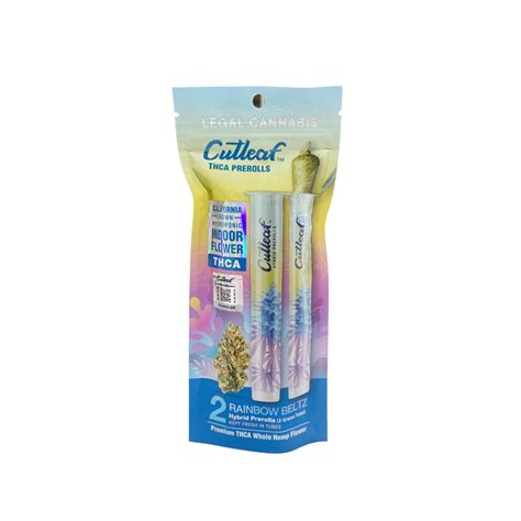 Cutleaf Thc A Pre Rolls 2pk Infinitys End