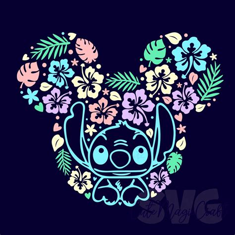 Free Svg Files For Cricut Disney Stitch Shop On Pinterest