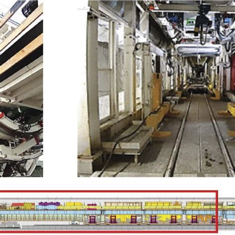 Erector And Crane For The Transportation Of Lining Rings Schematic