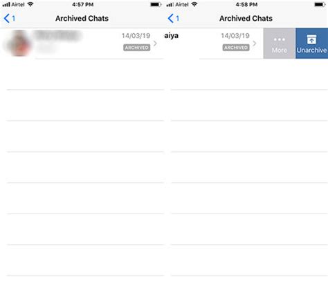 WhatsApp Archive And Unarchive Feature