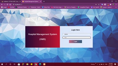 GitHub Raihankhan Hospital Management System HMS