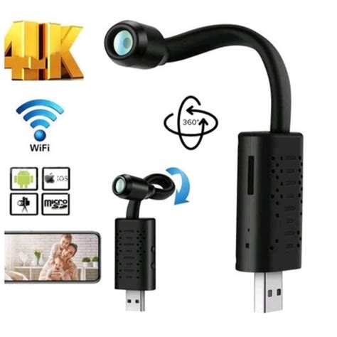Jual Spy Cam Mini Usb Camera 8 Mp Wifi Smart Net Ip Spy Hidden App Iwfcam Jakarta Selatan