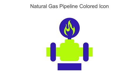Natural Gas Pipeline Colored Icon In Powerpoint Pptx Png And Editable