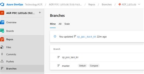 Is It Possible To Create Azure Devops Branch From A Branch That Exists In Another Azure Devops