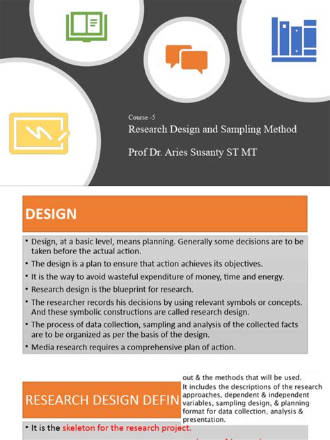 Course 5 Research Design Sampling Design Pdf Sampling