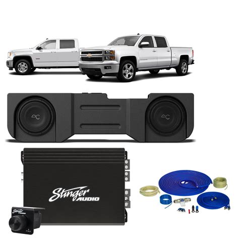 Subwoofer In Pickup Truck